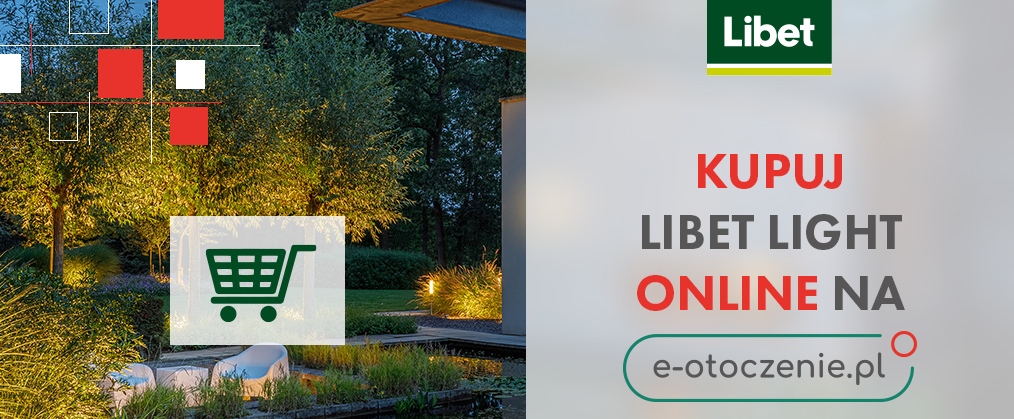Oświetlenie ogrodowe: lampy ogrodowe i oprawy świetlne - Libet LIGHT